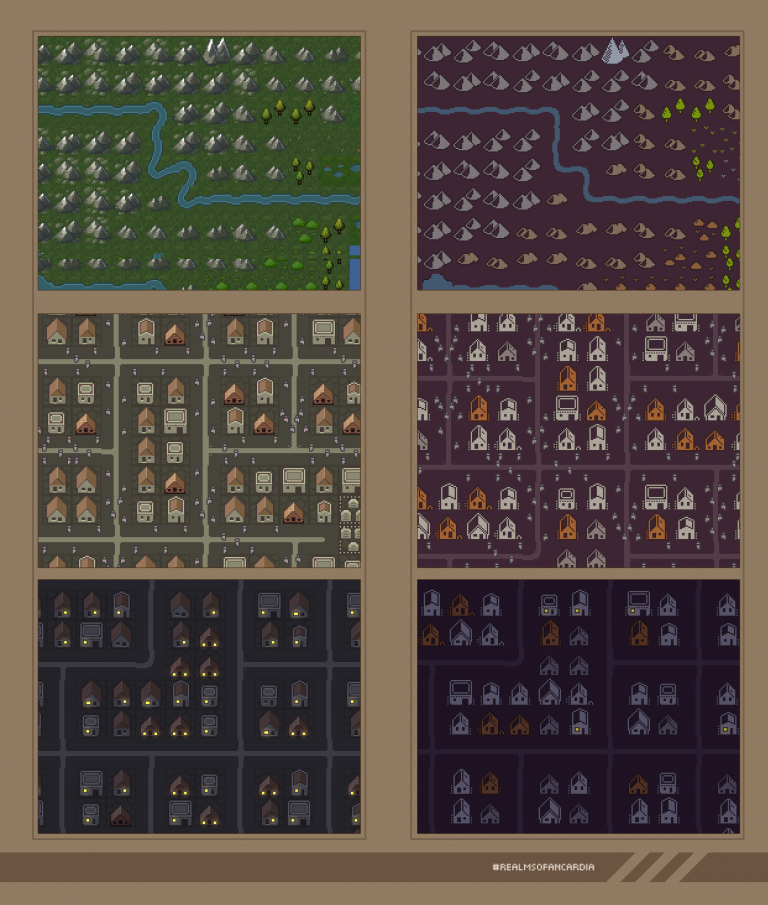 world map – My Roguelike Games